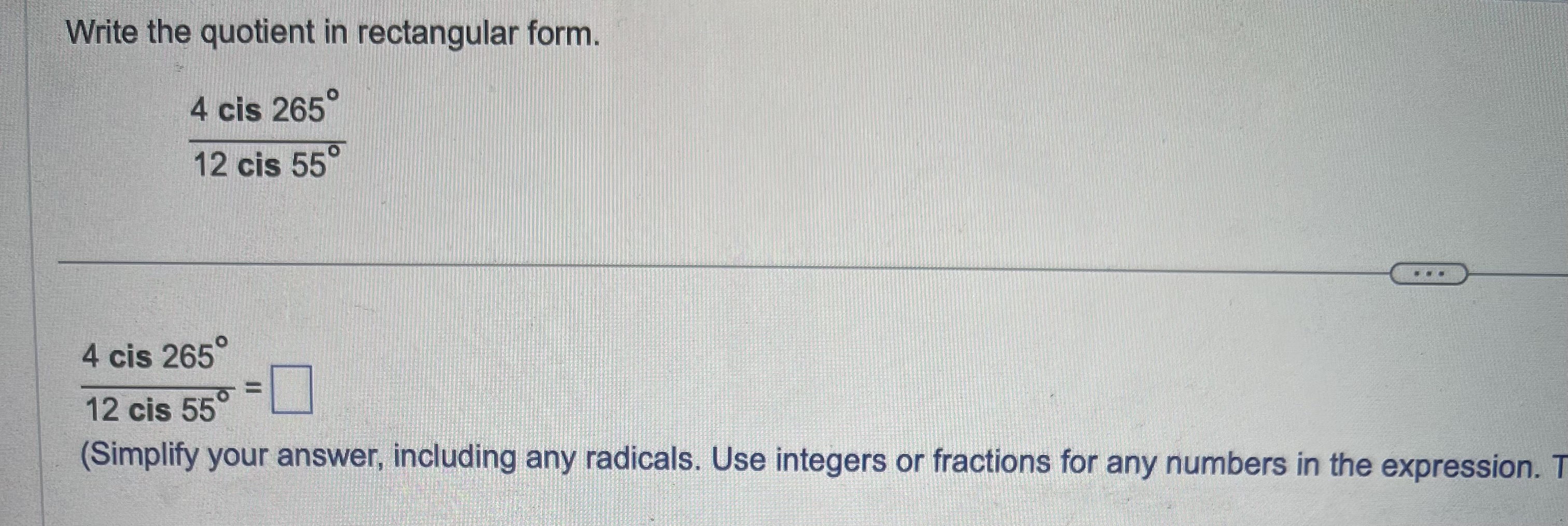 Solved Find the following product, and write the result in | Chegg.com