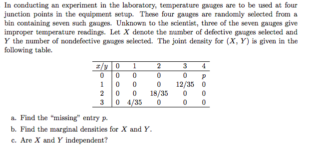 Solved - In conducting an experiment in the laboratory, | Chegg.com