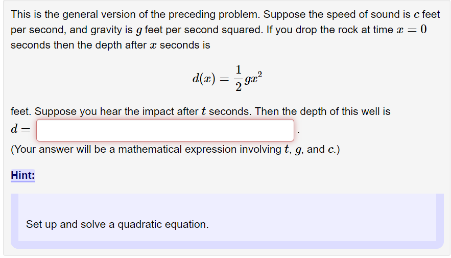Solved This is the general version of the preceding problem. | Chegg.com