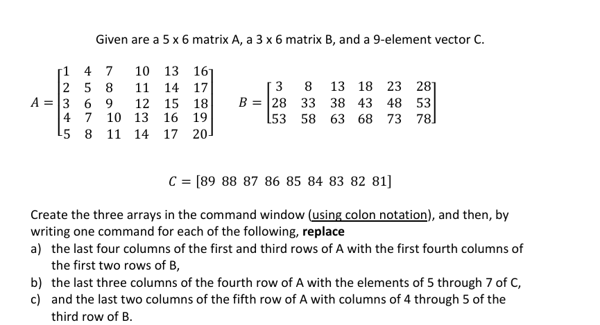 Solved use matlab to ﻿solve this question | Chegg.com