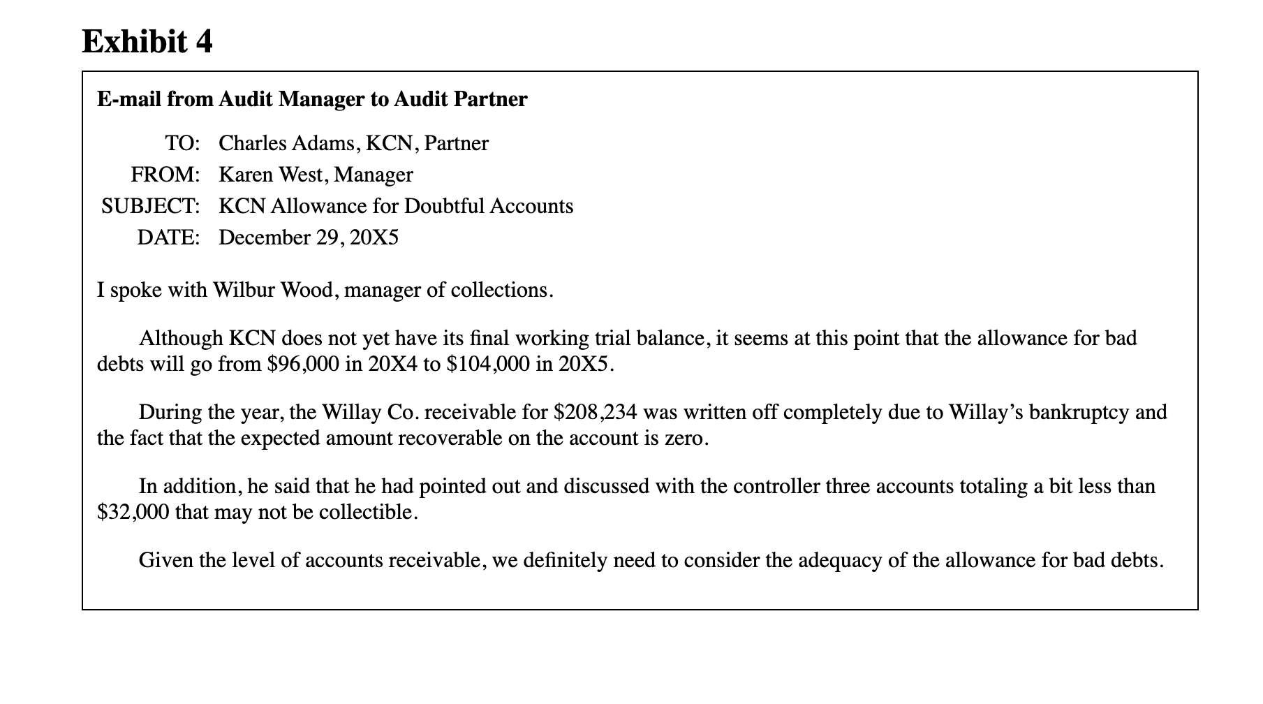 This simulation presents an audit request list | Chegg.com