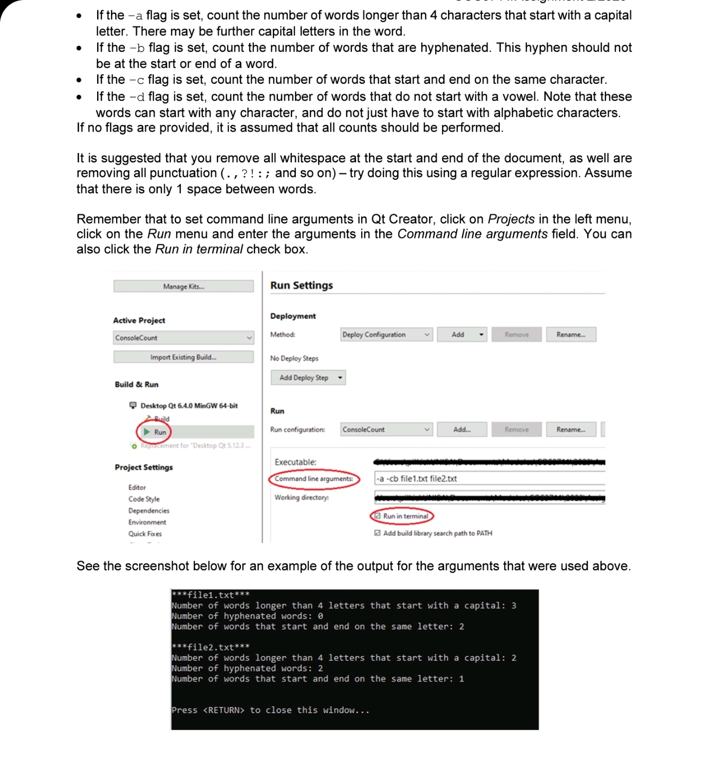 Solved Write a console application that can be run from the | Chegg.com