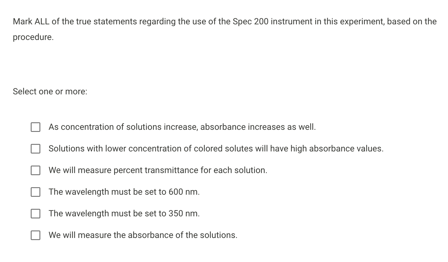 High Quality SOLUTION Mark ALL of the true statements regarding the use of | Chegg.com