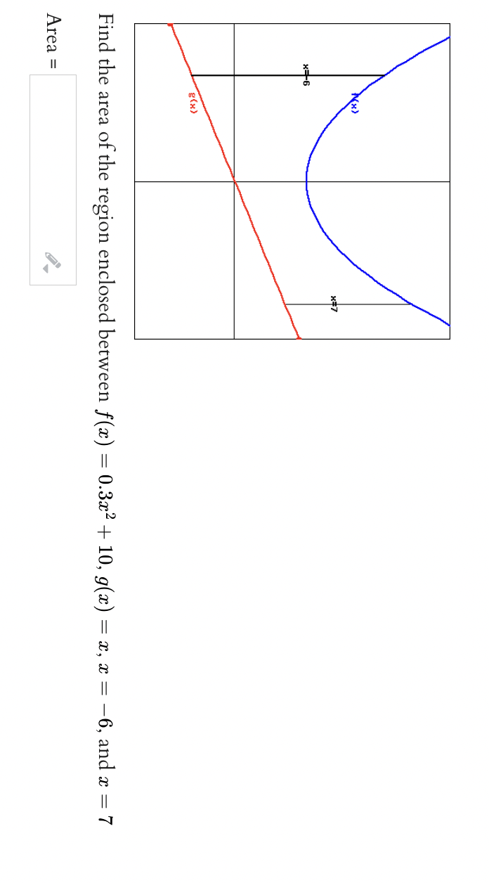 Solved Find the area of the region enclosed between | Chegg.com