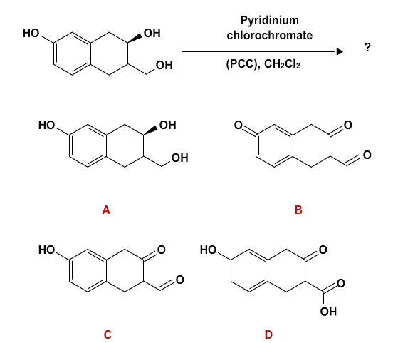 Solved НО. ОН Pyridinium chlorochromate ? ОН (PCC), CH2Cl2 | Chegg.com