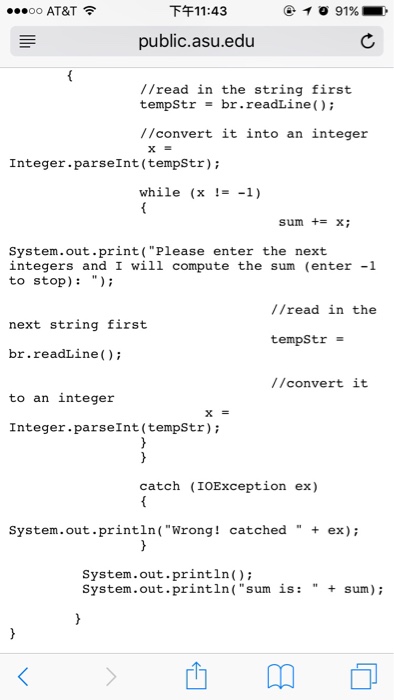 Solved 11 43 Oo Atandt 91 Public Asu Cse 110