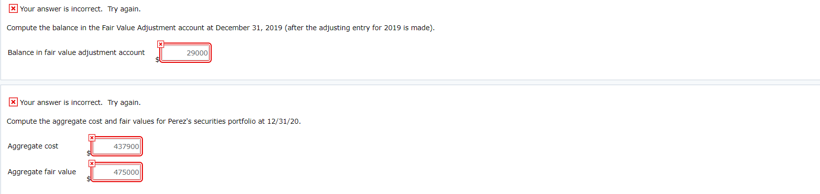 Solved Your answer is partially correct. Try again. | Chegg.com