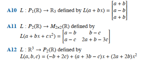 Solved ***LINEAR ALGEBRA***determine if the linear mapping | Chegg.com