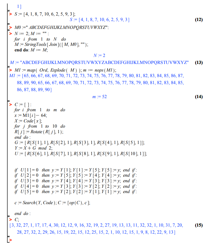 Solved 1. Study G-Schreiber cipher design. Describe known | Chegg.com