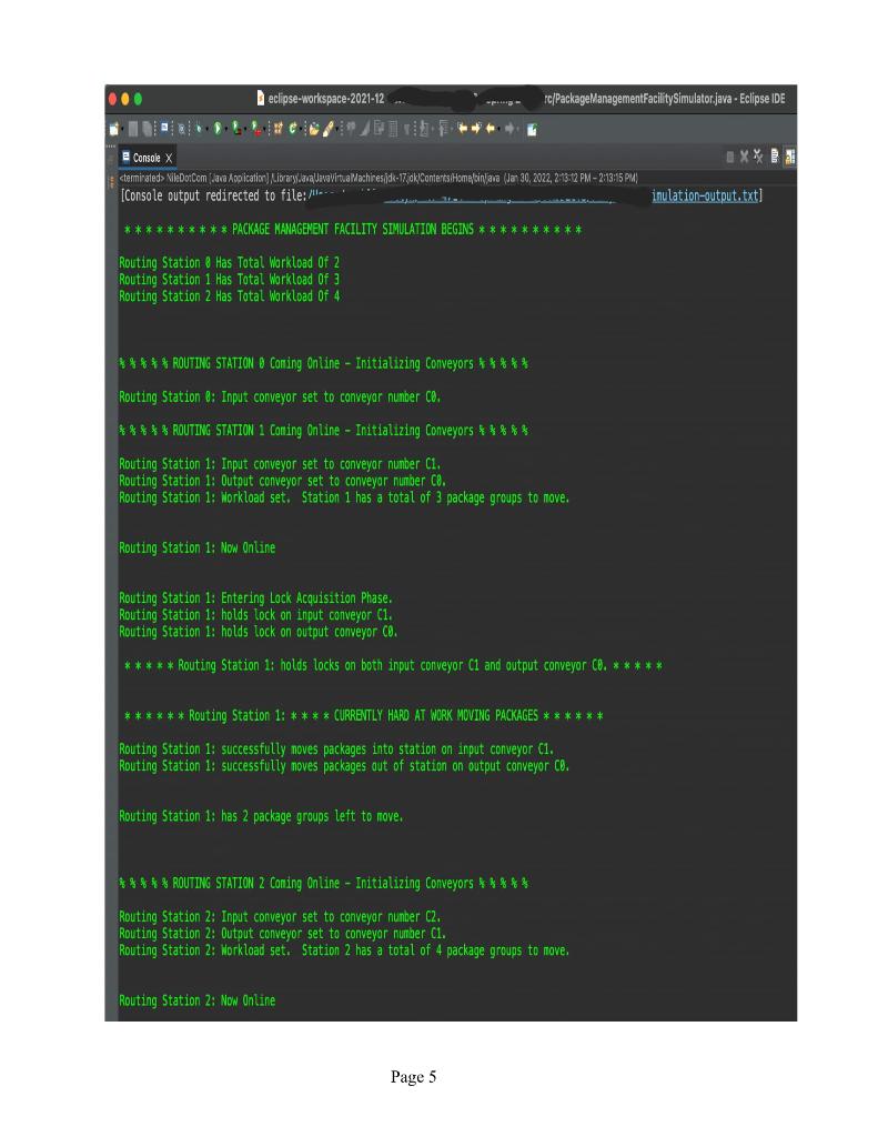 Multi-threaded Programming in Java" Title: Points: | Chegg.com