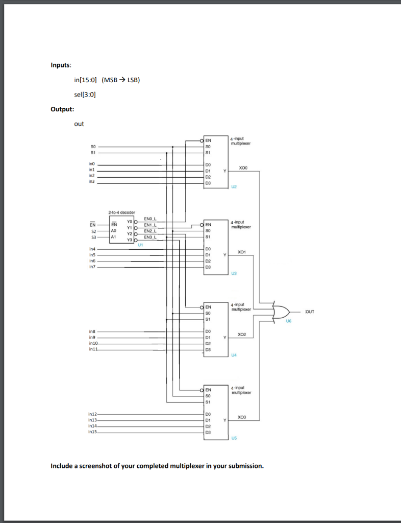 Solved 4.) For this design you will have access to one 74155 | Chegg.com