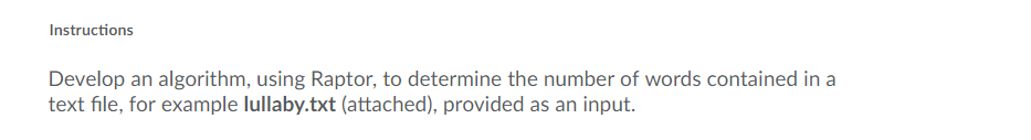 Solved Develop an algorithm, using Raptor, to determine the | Chegg.com