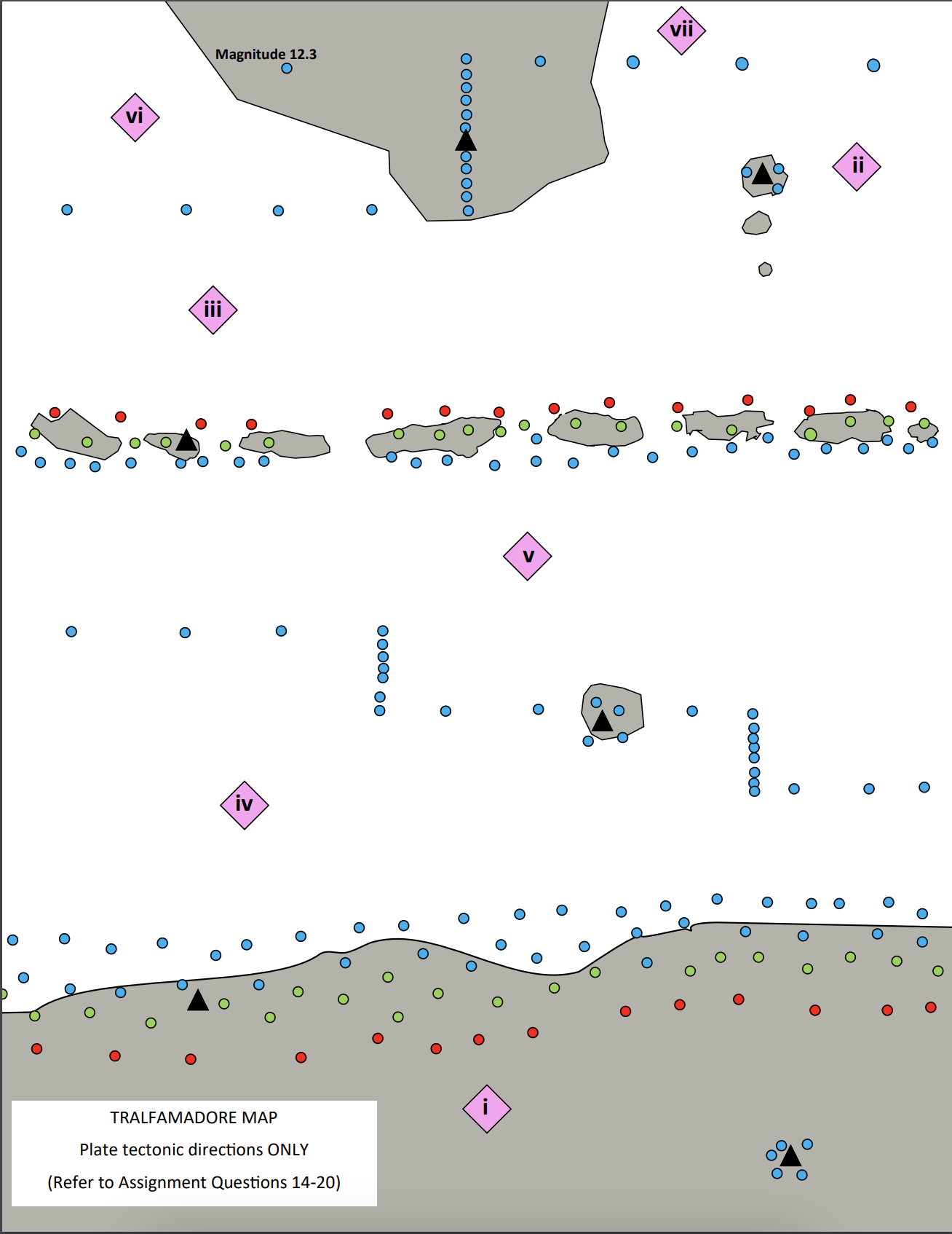 Solved QUESTION 14 The roman numeral marked ‘’i”’ on the | Chegg.com