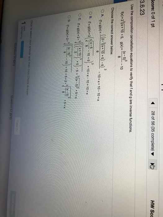 Solved 28 of 56 (35 complete) core: 0 of 1 pt 3.6.23 Use | Chegg.com