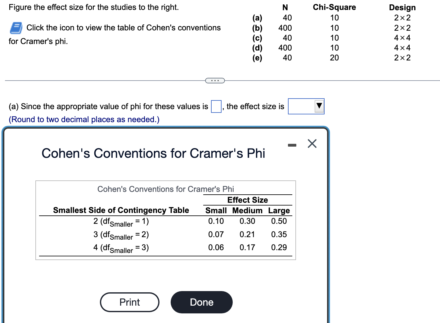 Solved Figure the effect size for the studies to the right. | Chegg.com