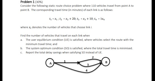 Solved Problem 1 (30%) Consider the following static route | Chegg.com