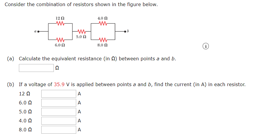 Solved Consider the combination of resistors shown in the | Chegg.com