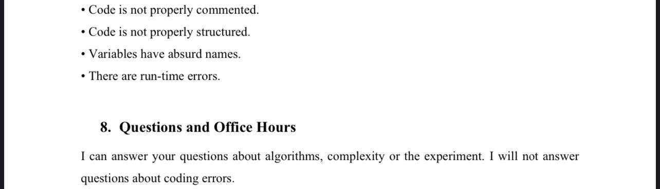 Solved Theoretical and Empirical Analysis of Algorithms | Chegg.com