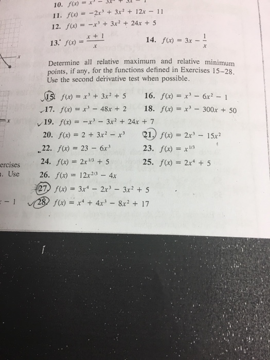 Solved F x 2x 3 3x 2 12x 11 F x x 3 3x 2 Chegg