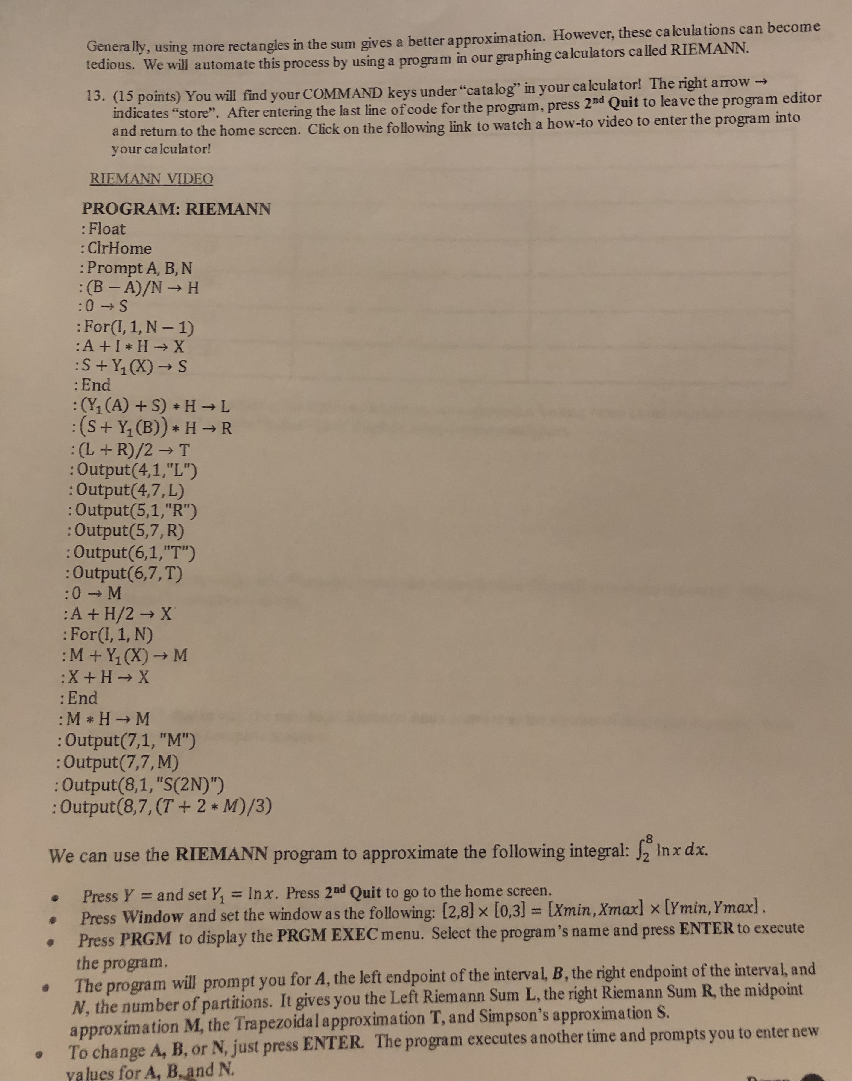 Solved Presentation Matters! To measure the amount a | Chegg.com
