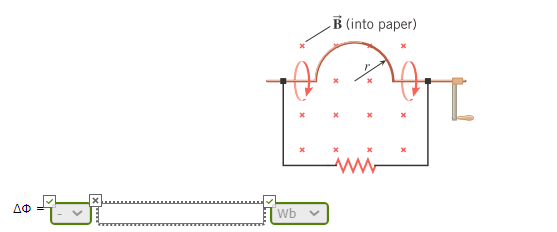 Solved A loop of wire has the shape shown in the drawing. | Chegg.com