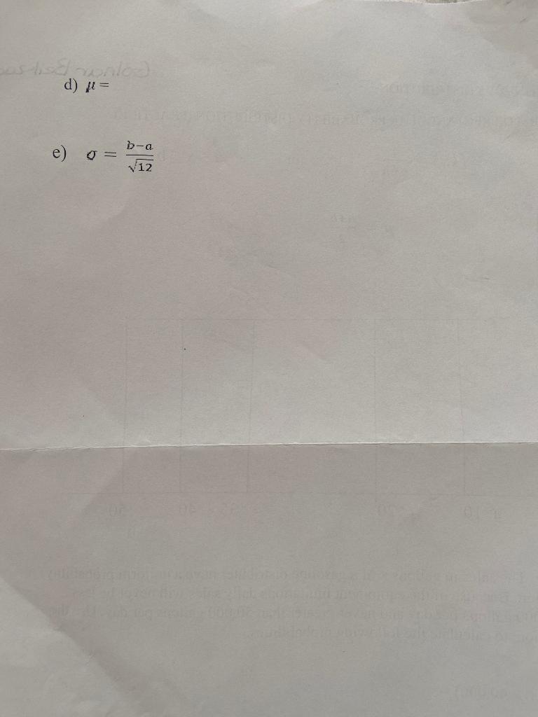 Solved A CONTINUOUS DISTRIBUTION UNIFORM OR RECTANGULAR | Chegg.com