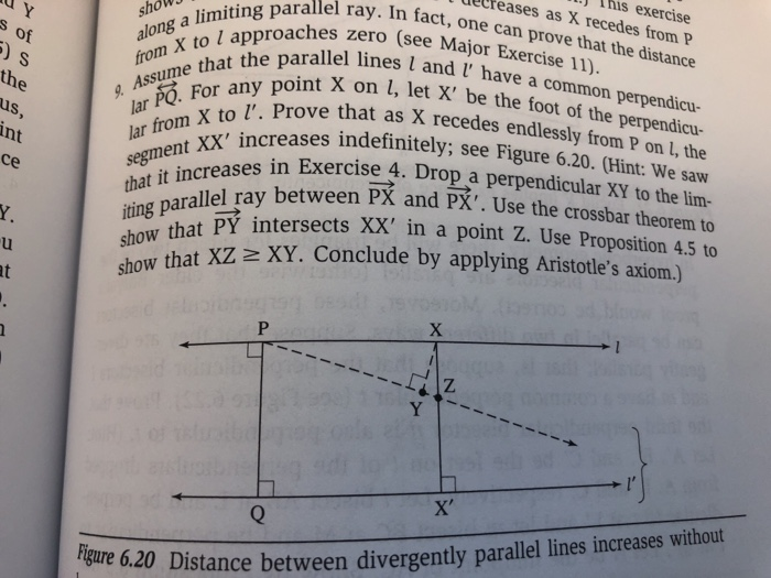 Solved ng parallel ray. In fact, one can prove that terom P | Chegg.com