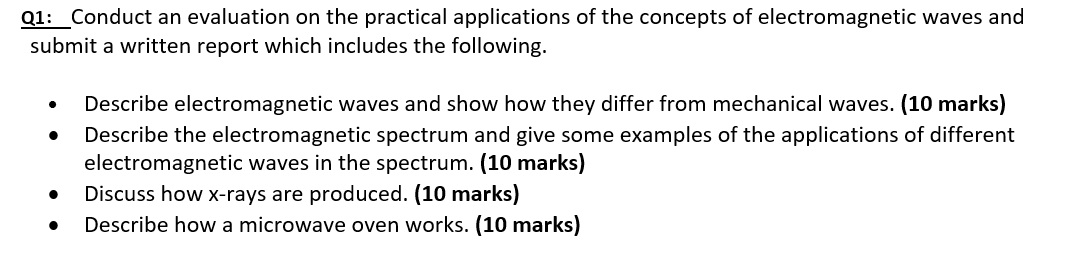 Solved Q1: Conduct an evaluation on the practical | Chegg.com