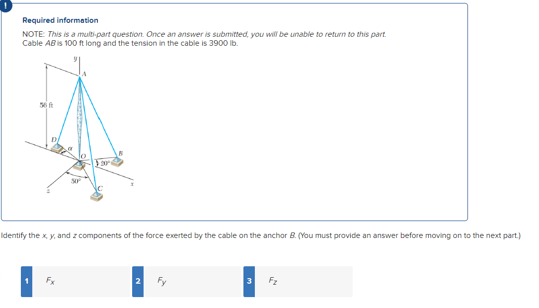 Solved Required information NOTE: This is a multi-part | Chegg.com