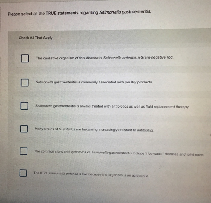 Solved Please select all the TRUE statements regarding | Chegg.com