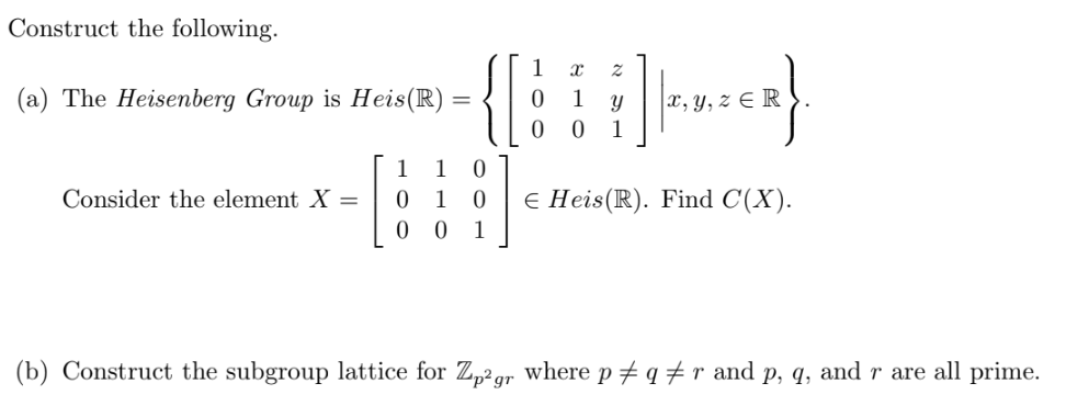 Solved Construct the following: Losil {l 1 х (a) The | Chegg.com