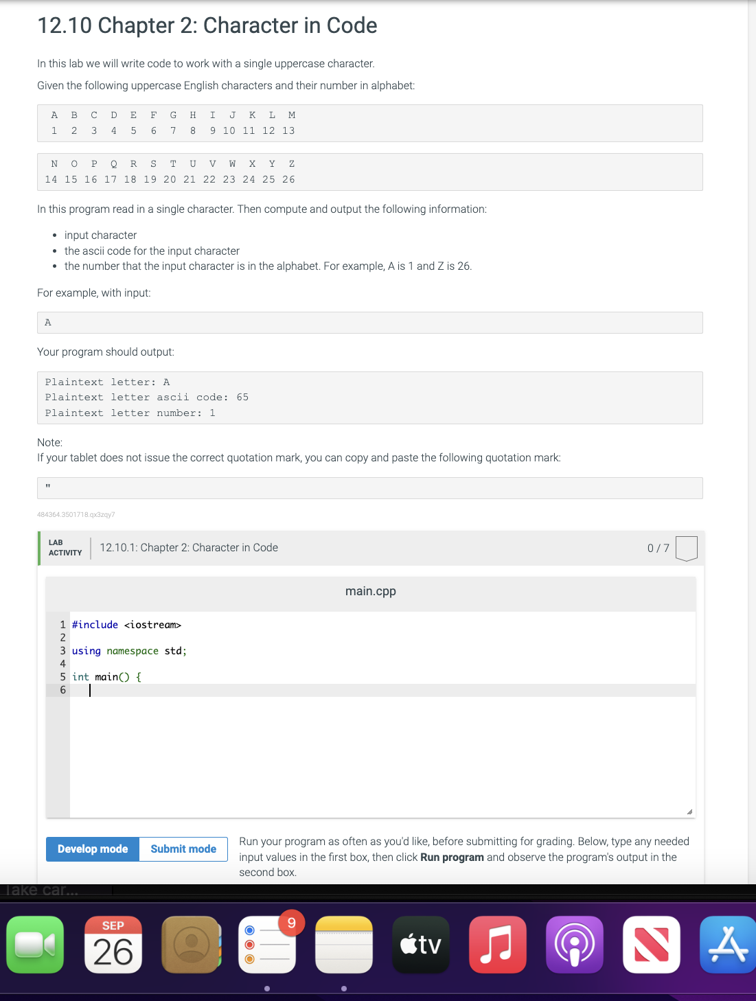 Solved 2. 10 cnapter 2 : Cnaracter in code In this lab we | Chegg.com Solved 2. 10 cnapter 2 : Cnaracter in code In this lab we | Chegg.com