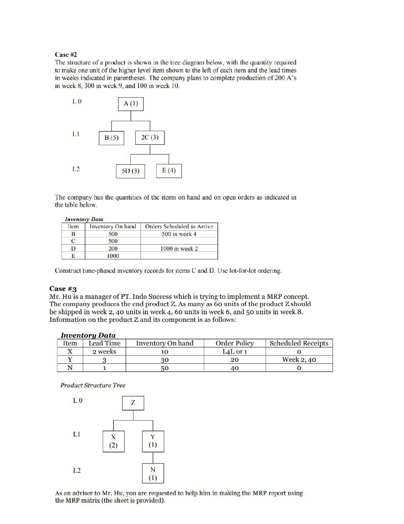 Solved Case #2 The structure of a product is shown in the | Chegg.com
