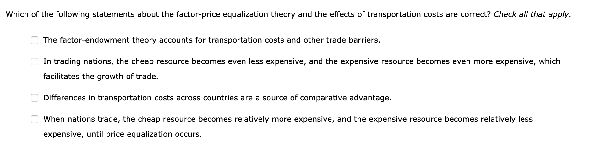 Solved hich of the following statements about the | Chegg.com