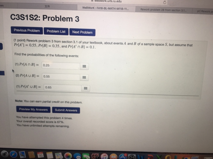 Solved Webwork.uits.iu.edu WeBWorK : FA18-BL-MATH-M118-11. | Chegg.com