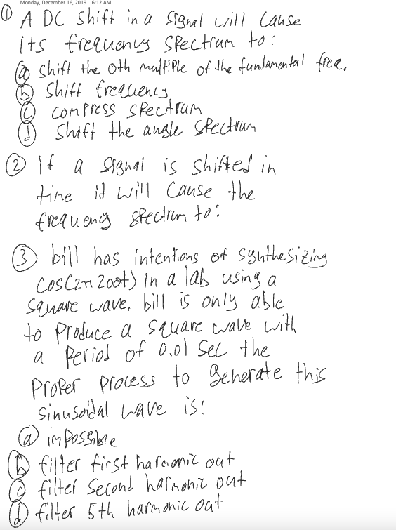 Solved Monday, December 16, 2019 6:12 AM 2 0 A DC shift in a | Chegg.com