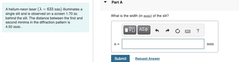 Solved A diffraction grating produces a first-order maximum | Chegg.com