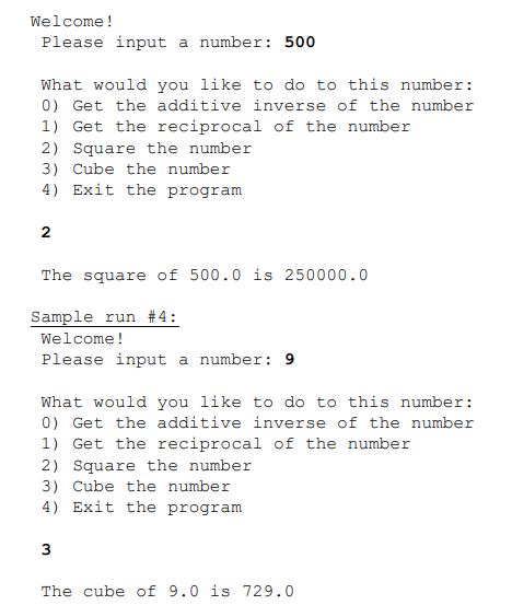 Solved Lab4C: Creating a menu For this lab exercise you are | Chegg.com