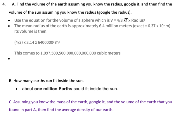 Solved Assuming you know the mass of the earth, google it, | Chegg.com