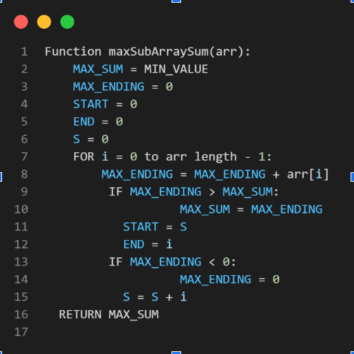 Solved For The Given Psuedo Code Please Calculate