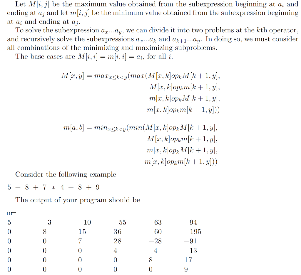 Solved You are given an string showing an arithmetic | Chegg.com