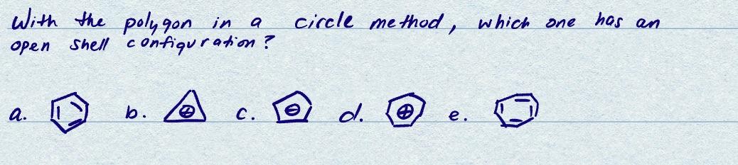 Solved With the polygon in a circle method, which one has an | Chegg.com