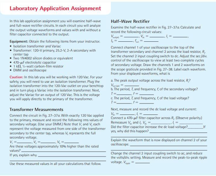 Laboratory Application Assignment In this lab | Chegg.com