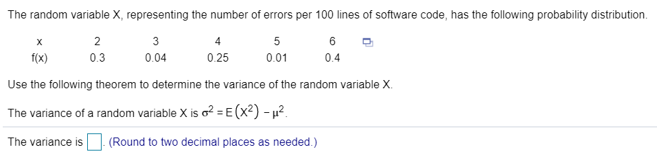 Solved The random variable X, representing the number of | Chegg.com