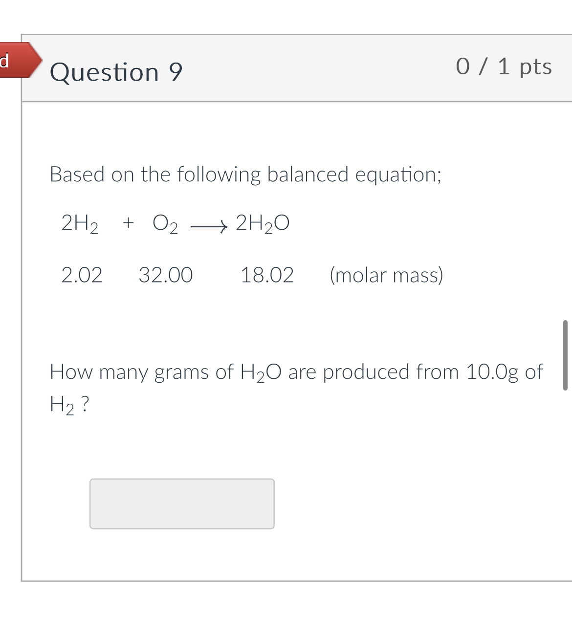 Solved Based on the following balanced equation; | Chegg.com