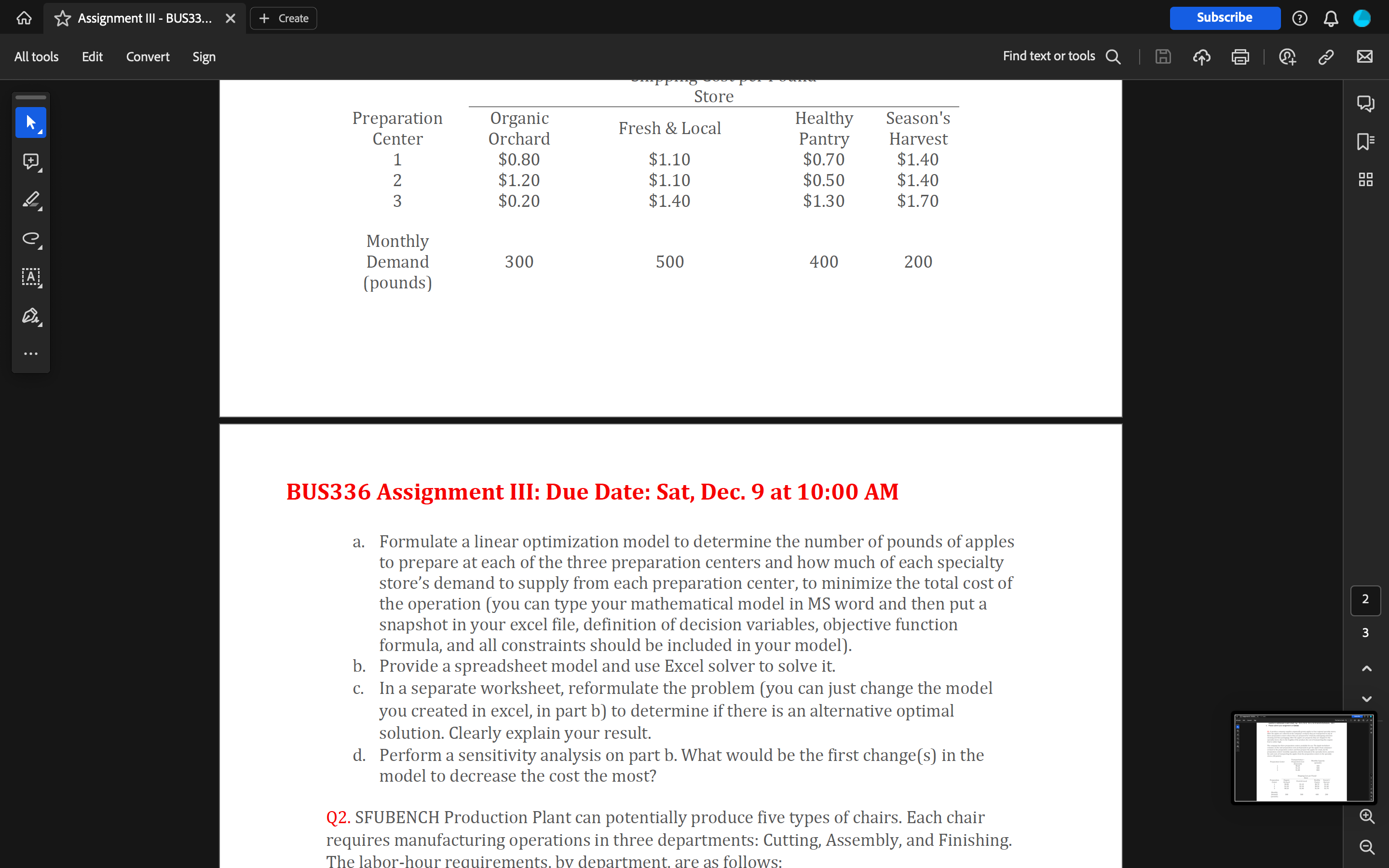 Solved 3. Please submit your assignment on Canvas. Q1. A | Chegg.com