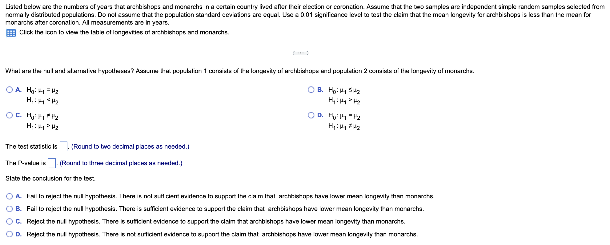 Solved monarchs after coronation. All measurements are in | Chegg.com