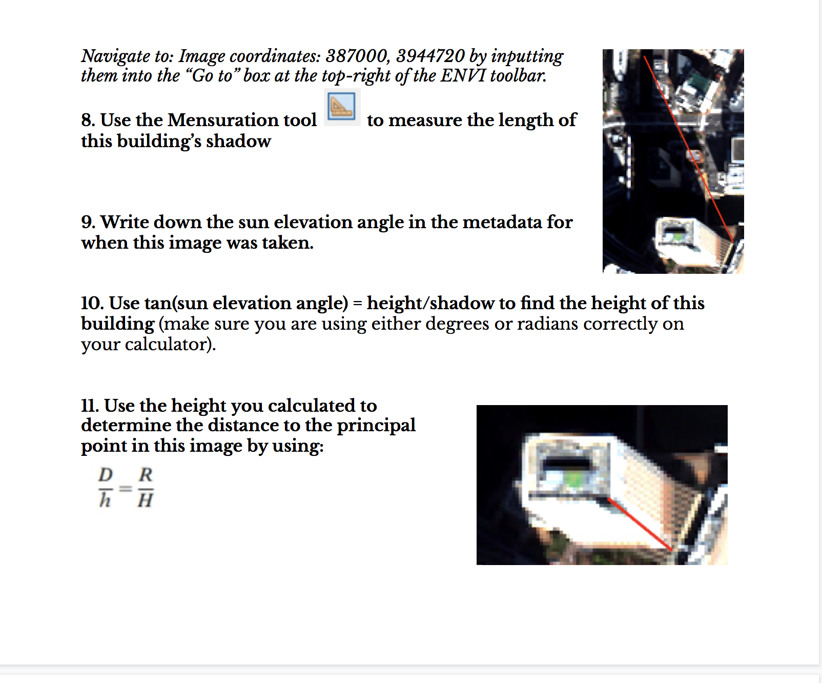 Navigate to: Image coordinates: 387000, 3944720 by | Chegg.com