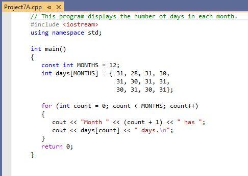 Solved Create a project called Project7A (using | Chegg.com