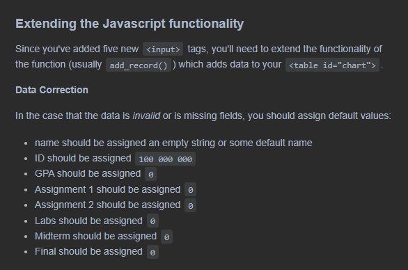Solved Need help on extending the functionality of the | Chegg.com